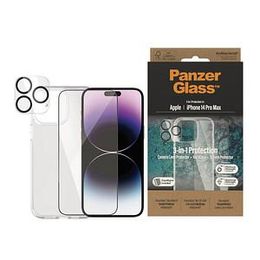 PanzerGlass™ 3-in-1 Protection Handy-Cover für Apple iPhone 14 Pro Max transparent