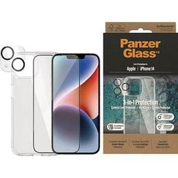 PanzerGlass™ 3-in-1 Protection Handy-Cover für Apple iPhone 14 transparent