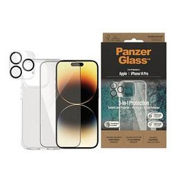 PanzerGlass™ 3-in-1 Protection Handy-Cover für Apple iPhone 14 Pro transparent
