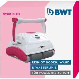 BWT - Poolroboter D200 Plus - Effiziente Poolreinigung - inkl. Transport-Caddy - Pools bis 10 m Länge