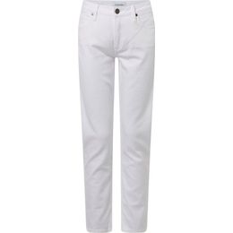 Calvin Klein Slim-fit-Jeans mit mittelhohem Bund, beige