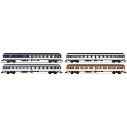 Fleischmann 881908 4-tlg. Set „Popfarbener DC-Zug“, DB