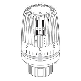 IMI Heimeier Thermostat-Kopf VK mit Klemmverbindung (Direktanschluß VHK) 9710-24.500