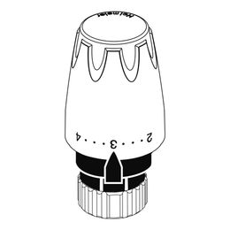 IMI Heimeier Thermostat-Kopf DX mit Direktanschluss für TA M 28x1,5 9724-28.500