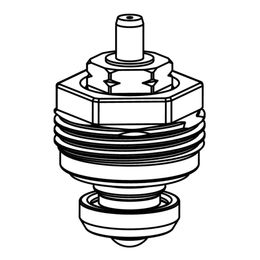 IMI Heimeier Thermostat-Oberteil für Mikrotherm Regulierventil DN 10, 15 1302-02.300