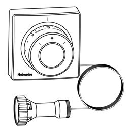 IMI Heimeier Thermostat-Kopf F mit Ferneinsteller und 5m Kapillarrohr 2805-00.500