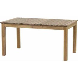 siena GARDEN Falun Dining Tisch 150x90x74 cm Gestell und Tischplatte Akazienholz natur geölt