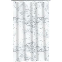 Ridder Duschvorhang Textil Toscana grau 180x200 cm - grau