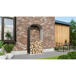 Kaminholzregal Lignum 401 granit 40 x 99 x 200 cm (hoch) - Vitavia