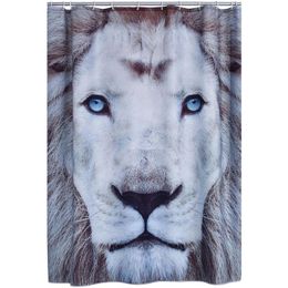 Ridder Duschvorhang Textil Lion multicolor 180x200 cm - multicolor