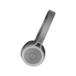 ISY IBH-2100-1-TI, On-ear Kopfhörer Bluetooth Titanium