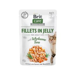 Brit Care Cat Fillets in Jelly with Wholesome Tuna 85g