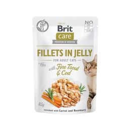 Brit Care Cat Pouch Trout & Cod in Jelly 85g