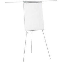 Schäfer Shop Schäfer Shop Pure Flipchart F2100SSI, Hochformat, höhenverstellbar, magnethaftend, 2 Seitenarme, Ablageschale, Dreibeinstativ, B 880 x T 880 x H 1200-1880 mm