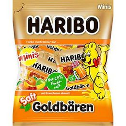 Haribo SAFT GOLDBÄREN Minibeutel Fruchtgummi