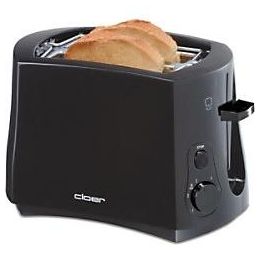 Cloer Toaster Schwarz Kunststoff 825 W 3310