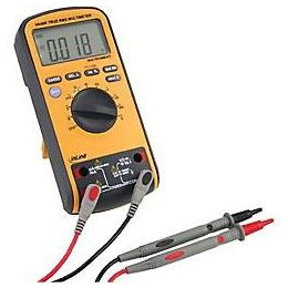 Inline Tragbares Multimeter 43114 Stromversorgung: Batterie Test Typ: Spannung, Strom, Widerstand, Frequenz, Kapazität, Temperatur