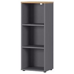 Germania Bücherregal 4230-564 Eiche, Grau 450 mm (B) x 400 mm (T) x 1200 mm (H)