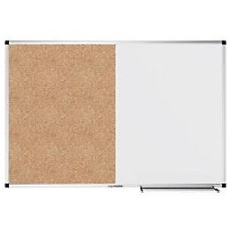 Mendler Legamaster Kombi-Board UNITE 90 x 60 cm Braun, Weiß