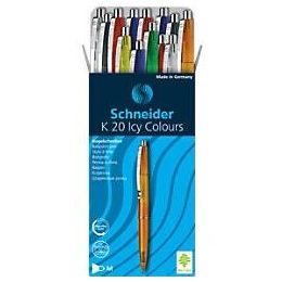 Schneider Kugelschreiber K20 Blau 0.5 mm 20 Stück