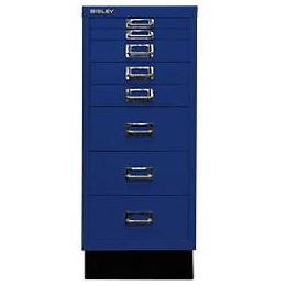 Bisley Schubladenschrank 8 Schübe Oxfordblau 279 x 380 x 670 mm