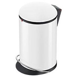 Hailo Stahlblech Pedalbehälter 34,4 x 46,5 cm Weiß