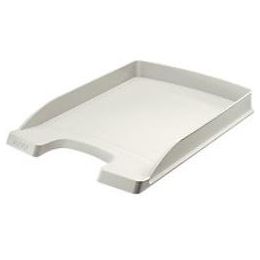 Leitz Plus Briefablage 5237 Slim DIN A4 Grau 25,5 x 35,7 x 3,5 cm