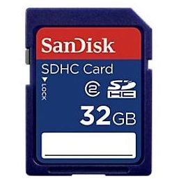 Sandisk SDHC Flash-Speicherkarte 32 GB