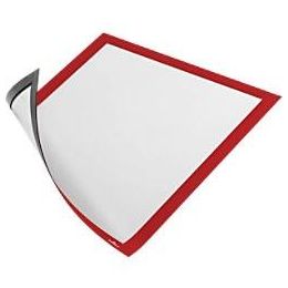 Durable DURAFRAME Magnetic DIN A4 Inforahmen Magnetisch Rot 486903 24,5 x 0,5 x 32,5 cm 5 Stück