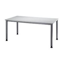 Hammerbacher H-Serie Schreibtisch Rechteckig 4 Füße 1.600 (B) x 800 (T) x 680 (H) mm Melaminharzbeschichtete Spanplatte