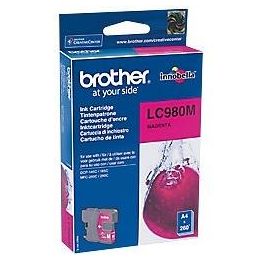 Brother LC980M Original Tintenpatrone Magenta