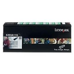 Lexmark Original Tonerkartusche X203A11G Schwarz