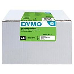Dymo LW S0722360 / 99010 Authentic Adressetiketten Selbstklebend Weiß 28 x 89 mm 24 Rollen à 130 Etiketten
