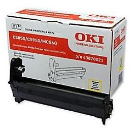 OKI 43870005 Original Trommel Gelb