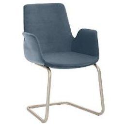 mayer Sitzmöbel mayer sitzmöbel Sessel Blau-meliert Polyester
