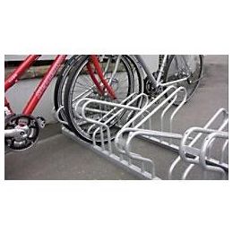 WSM Fahrradständer zweiseitig schräge Haltebügel Länge: 1050mm 6 Parkplätze