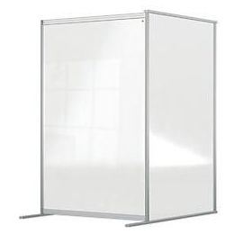 NOBO Schutzscheibe Premium Plus Modularsystem Erweiterung Acryl transparent 1800 x 1200 x 600 mm