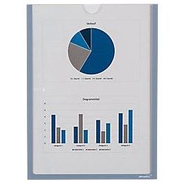 Ultradex DIN A4 Inforahmen Magnetisch Grau PET (Polyethylenterephthalat) 920509 22,5 (B) x 30,2 (H) cm 5 Stück