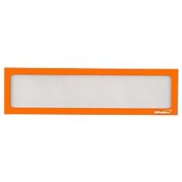 Ultradex DIN A3/A4 Inforahmen Magnetisch Pastell Orange nicht haftend Kunststoff 510541 6 (B) x 31,2 (H) cm 5 Stück