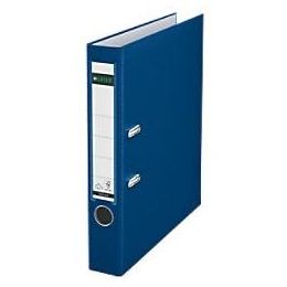 Leitz 180° Ordner DIN A4 52 mm Blau 2 Ringe 1015 PP (Polypropylen) Glatt Hochformat