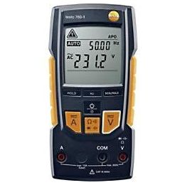 testo Tragbares Multimeter 760-1 Stromversorgung: Batterie Test Typ: Spannung, Strom, Widerstand, Frequenz, Kapazität, Temperatur, Diode