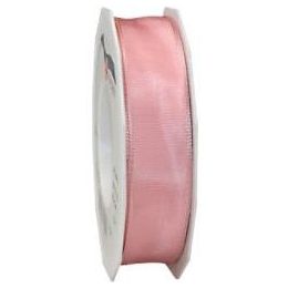 PRÄSENT PRAESENT Seidenband 4642525-604 Pfingstrose 25 mm x 25 m 2 Stück