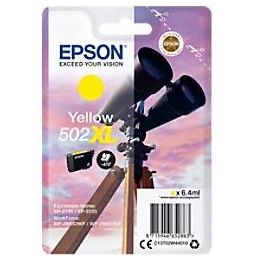 Epson 502XL Original Tintenpatrone C13T02W44010 Gelb