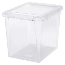Smartstore Aufbewahrungsbox Home 50 52 L Transparent, Weiß PP (Polypropylene) 39 x 50 x 41 cm 3 Stück