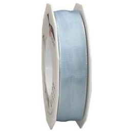 PRÄSENT PRAESENT Seidenband 4642525-602 Hellblau 25 mm x 25 m 2 Stück