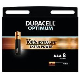 Duracell Batterien Optimum AAA 8 Stück