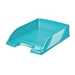 Leitz WOW Briefablage 5226 DIN A4 Eisblau 25,5 x 35,7 x 7 cm