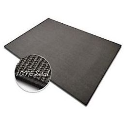 Sisal-Teppich Floordirekt STEP Sylt Grau Sisal 500 x 1500 mm