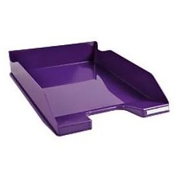 Exacompta Briefablage Classic 113220D Polystyrol 500 Blatt Violett 65 x 25,5 x 34,6 cm 6 Stück