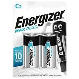 Energizer C Alkali-Batterien Max Plus LR14 1,5 V 2 Stück